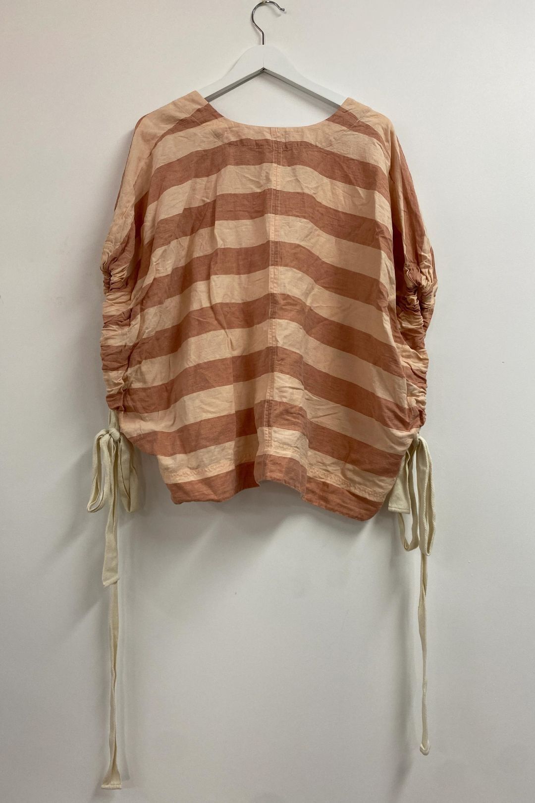 Buy Stripe Linen Top | Lee Mathews | GlamCorner