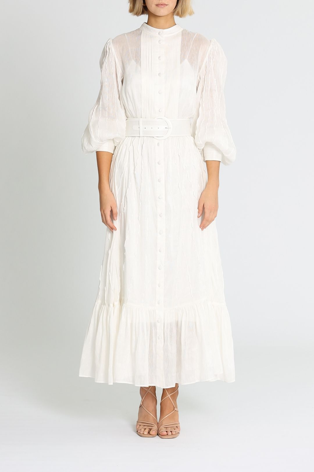 Hire Cambridge Dress in White | LEO LIN | GlamCorner