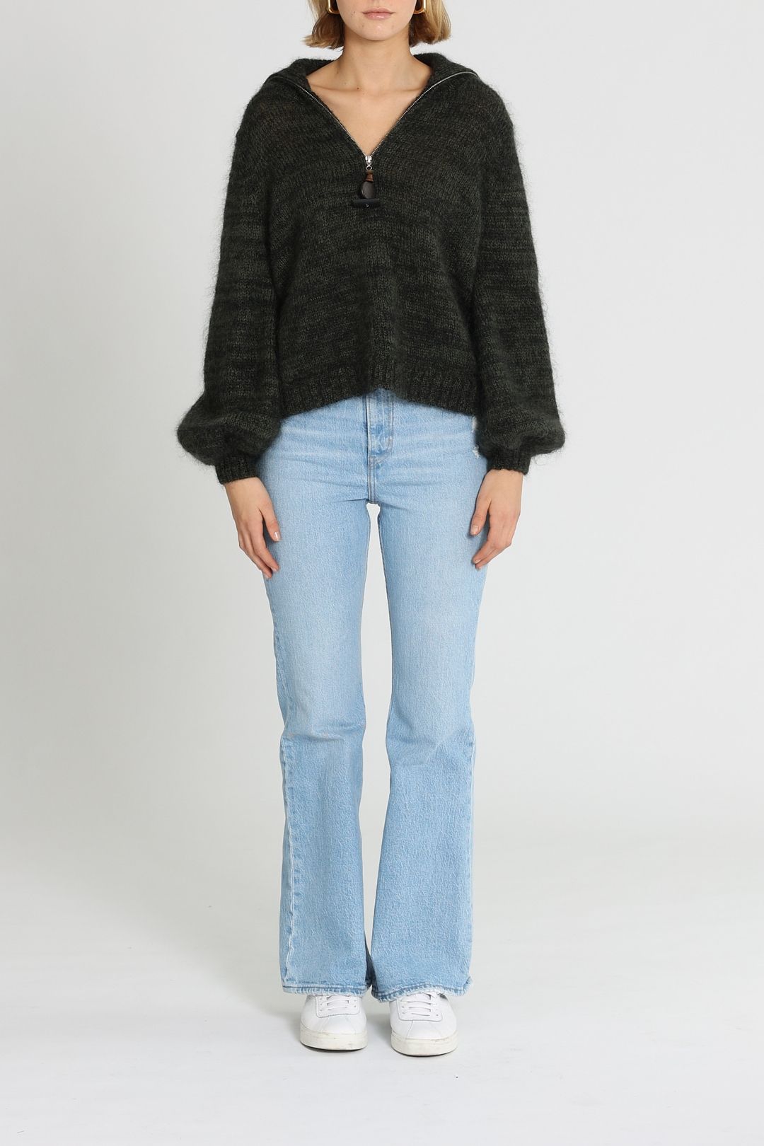 Hire Curin Jumper in Green | Marle | GlamCorner