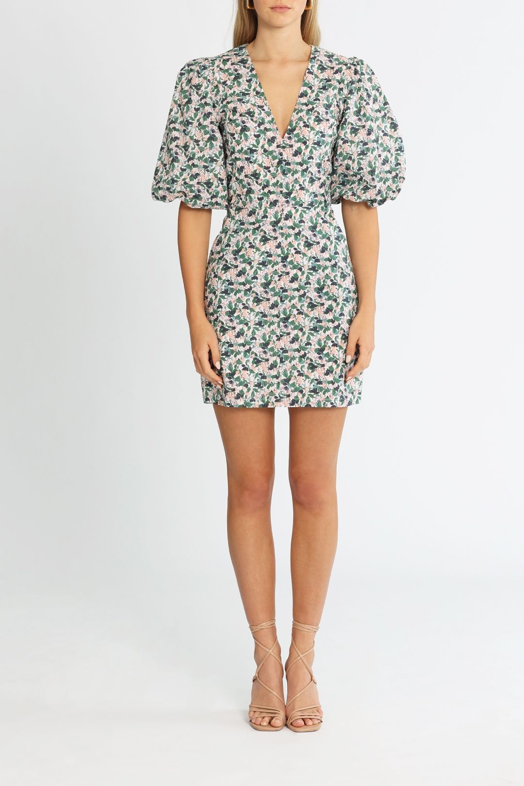 Hire Fruity Mini Dress | Mink Pink | GlamCorner