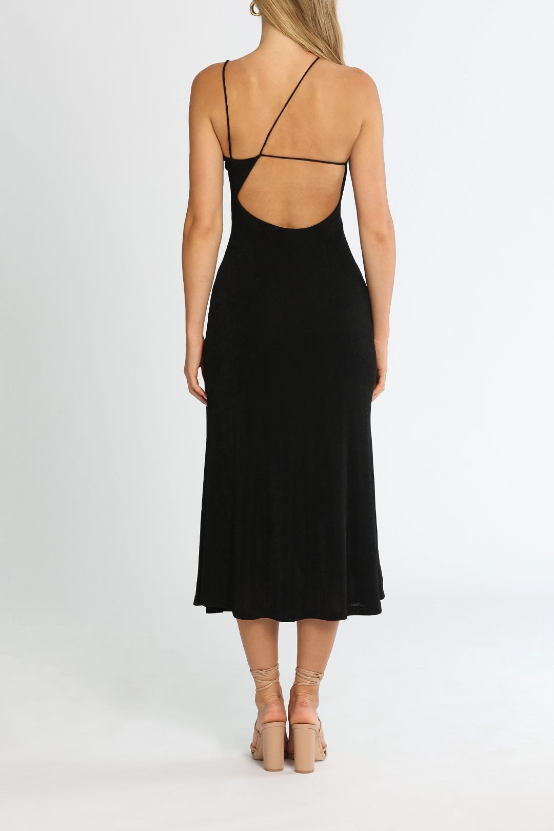 Hire Maple Dress in Black | Misha | GlamCorner