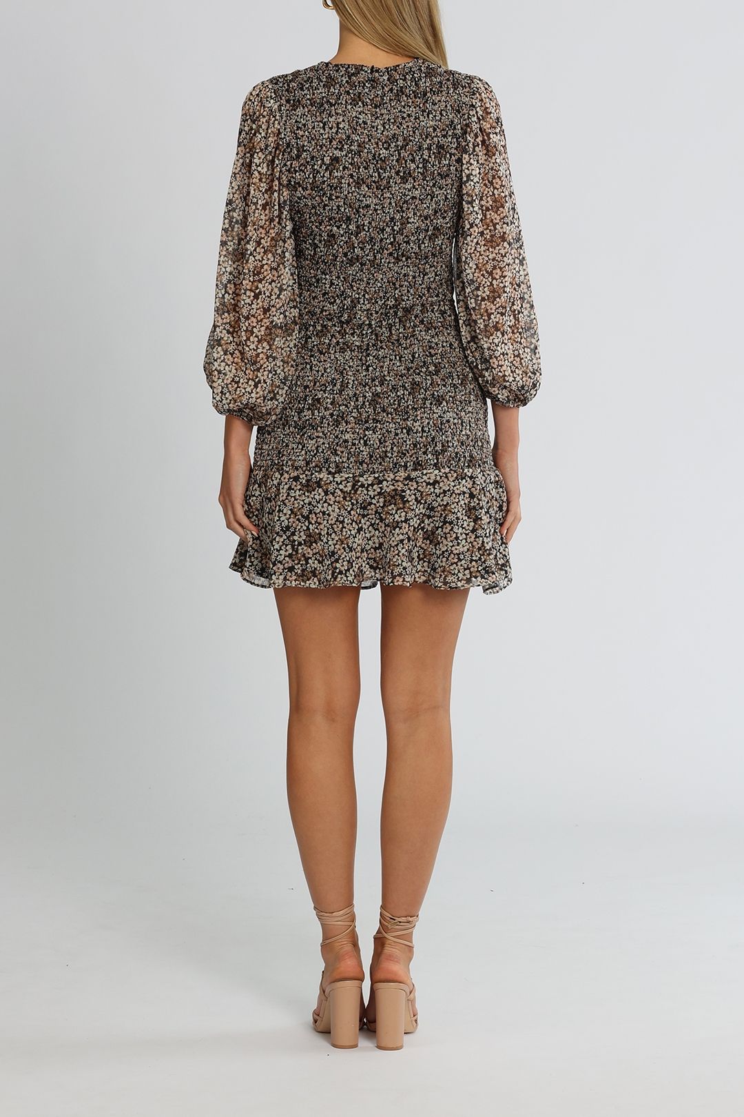 Hire Navah Dress in Meadow Floral | Misha | GlamCorner