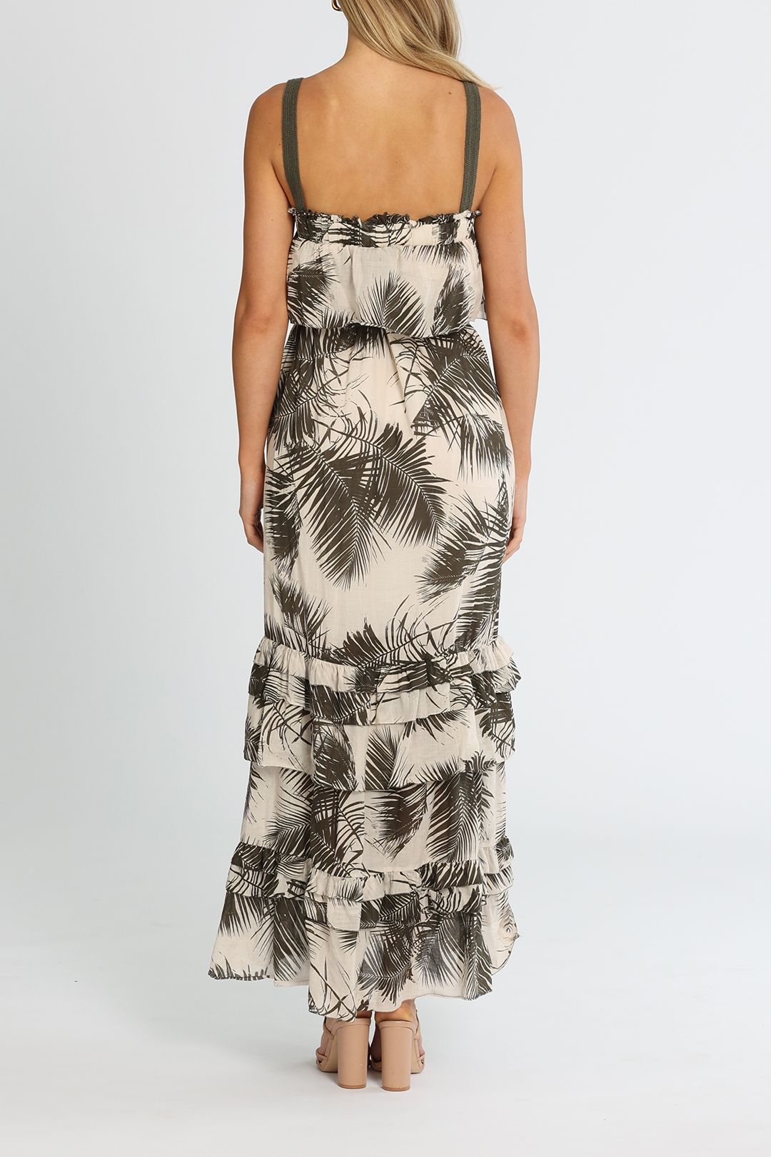 Hire Savannah Printed Sleeveless Maxi Dress in Print | Morrison ...