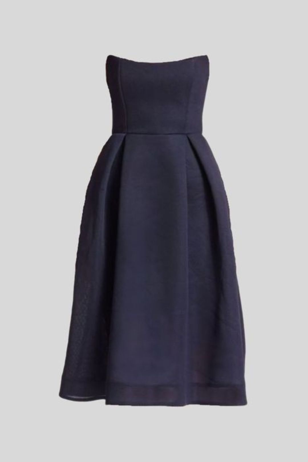 Buy The Mesh Ball Midi Navy Dress | Nicholas | GlamCorner