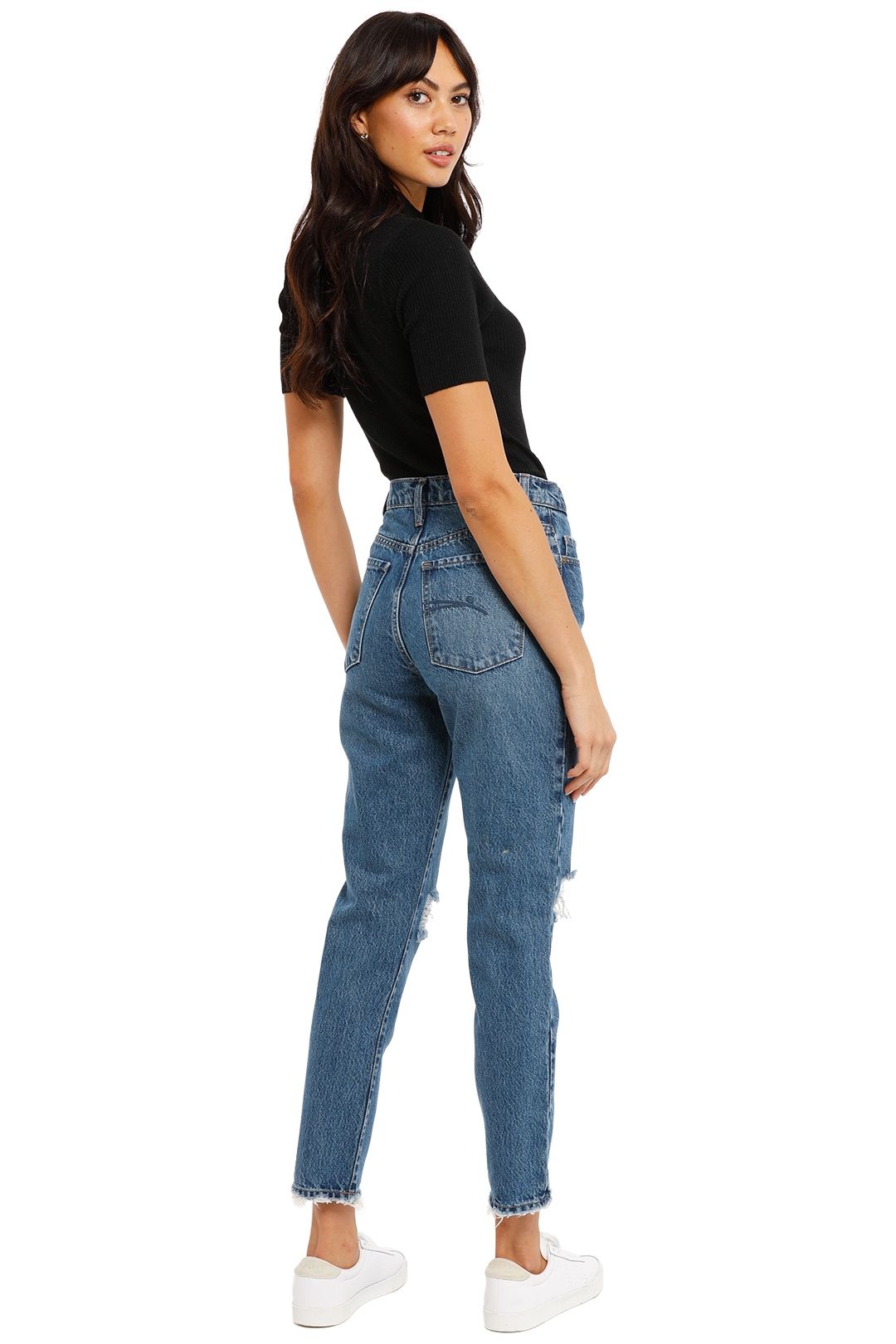 Hire Bessette Jean in Rainfall | Nobody Denim | GlamCorner