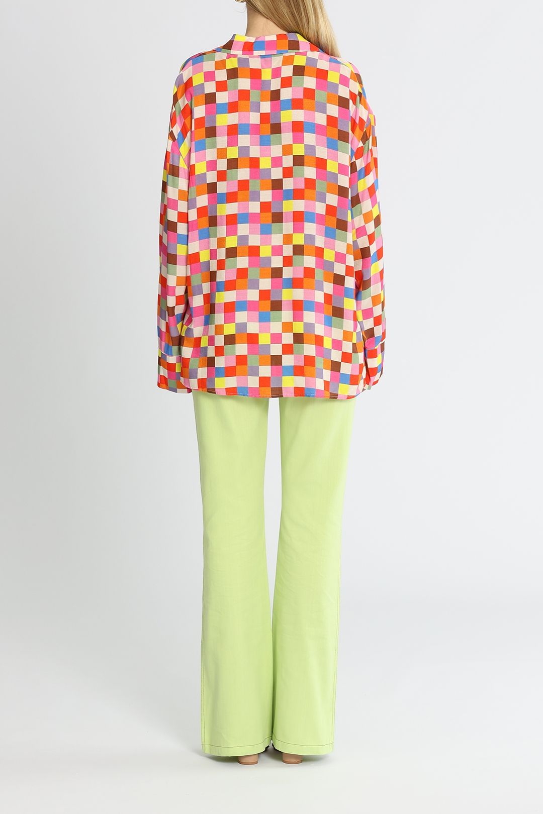 Hire Pixel Long Sleeve Shirt | Nocturne | GlamCorner