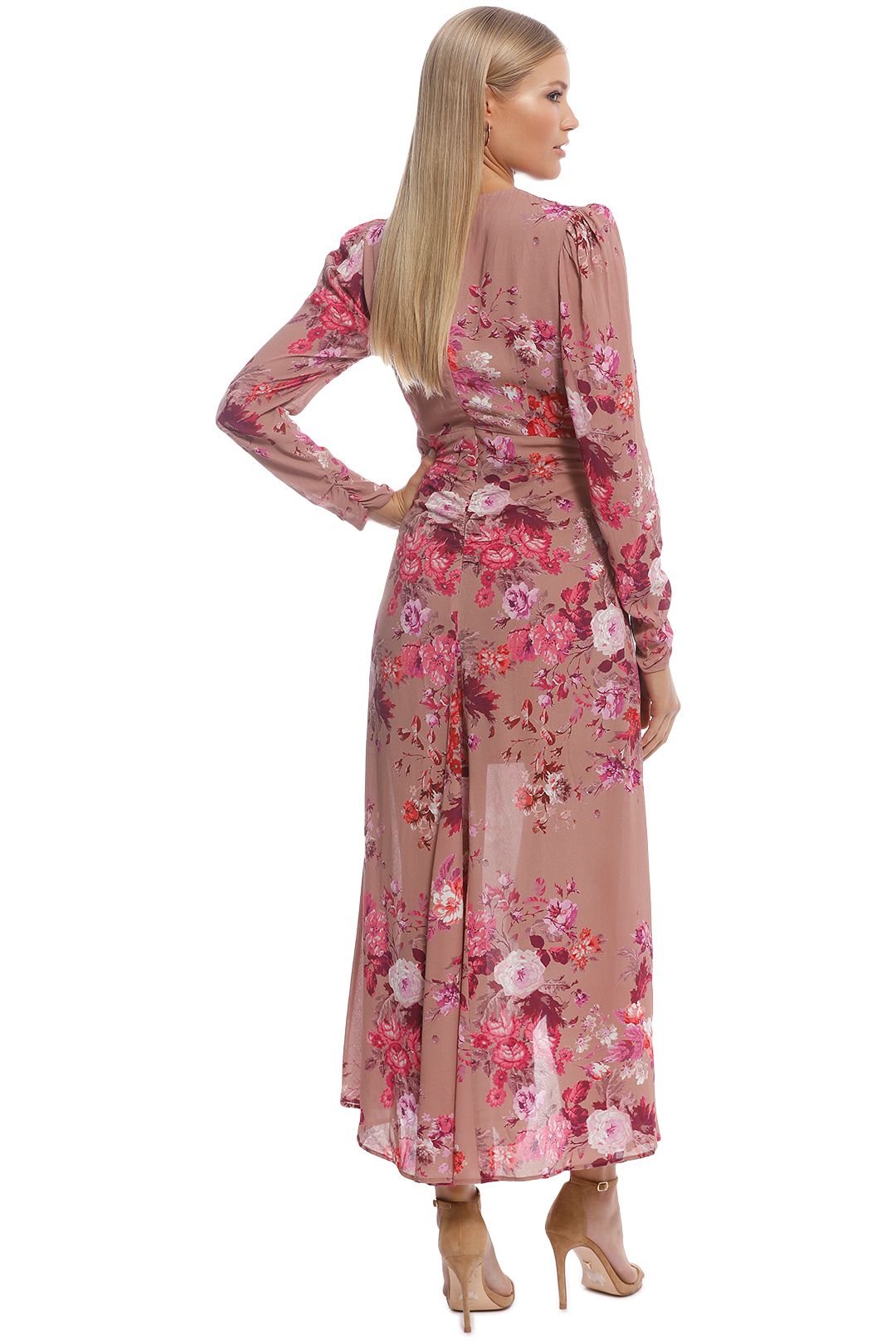 Melrose Midi in Cinnamon by Pasduchas for Rent