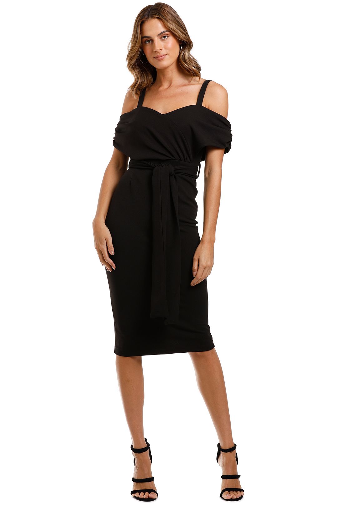 Hire Zenith Midi in Black | Pasduchas | GlamCorner