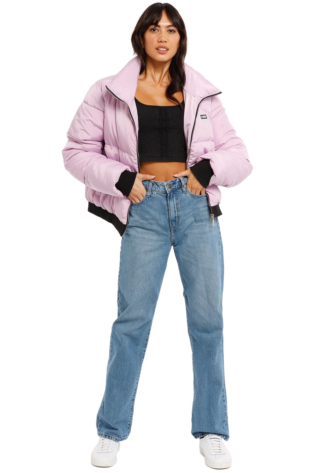 Hire Ramp Run Puffer Jacket in Orchid Bouquet | PE Nation | GlamCorner