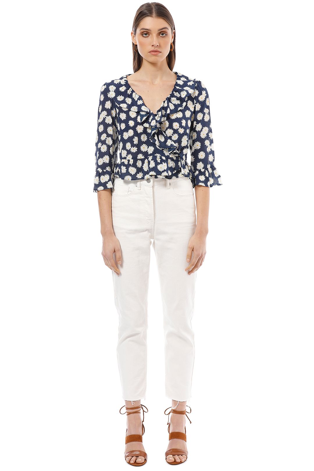 The Cher Top in Daisy by Realisation Par for Hire