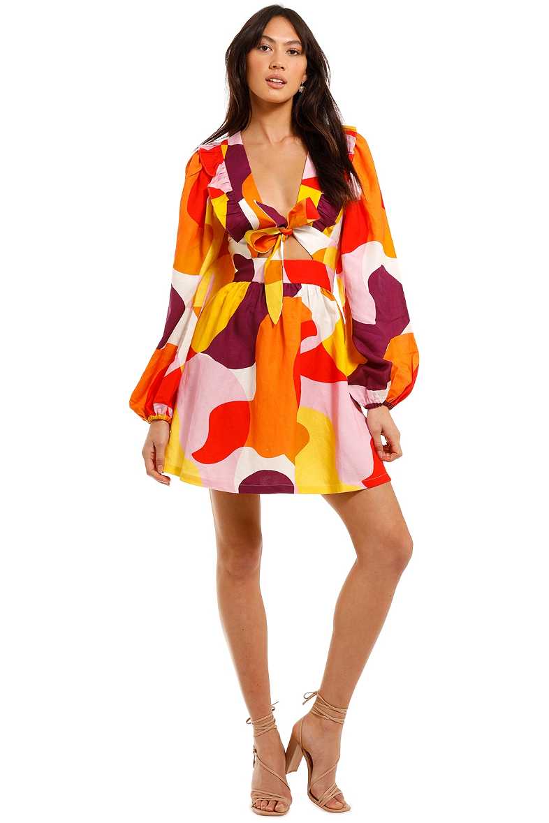 Blue Belle Mini Dress | Floral | Talulah | GlamCorner