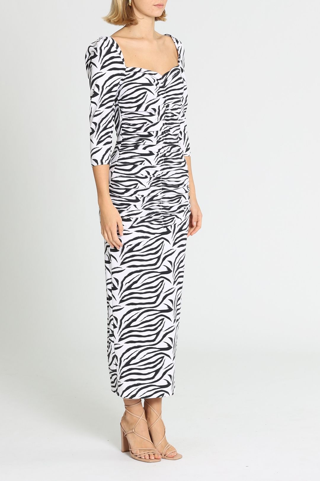 Hire Freya Zebra Dress | Rotate By Birger Christensen | GlamCorner