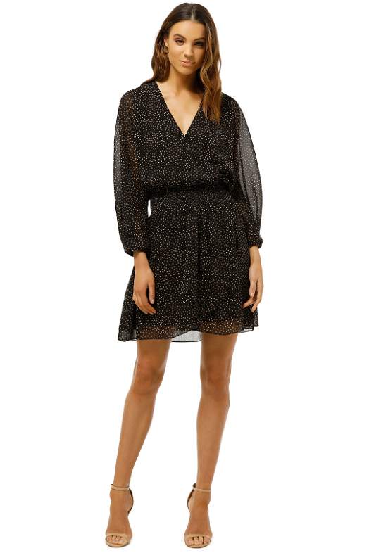 Ruffle Mini Dress in Powder Multi by Nicholas for Rent