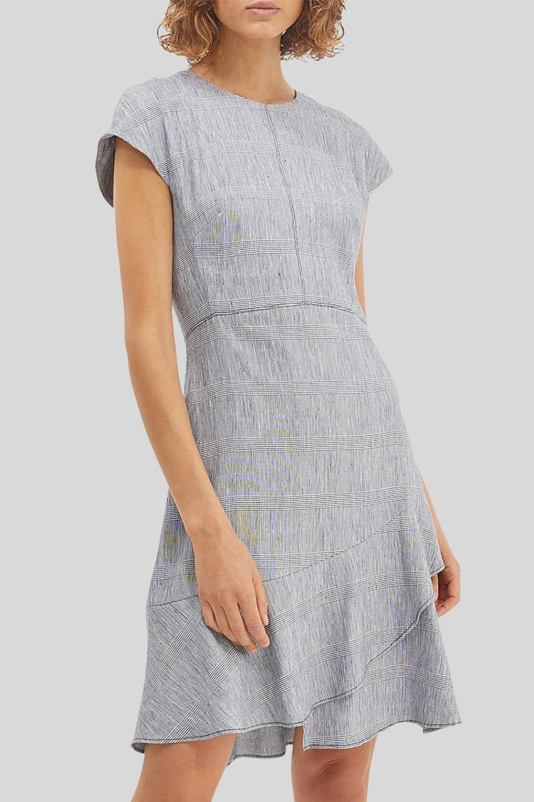 Buy Heidi Check Mini Dress | Saba | GlamCorner