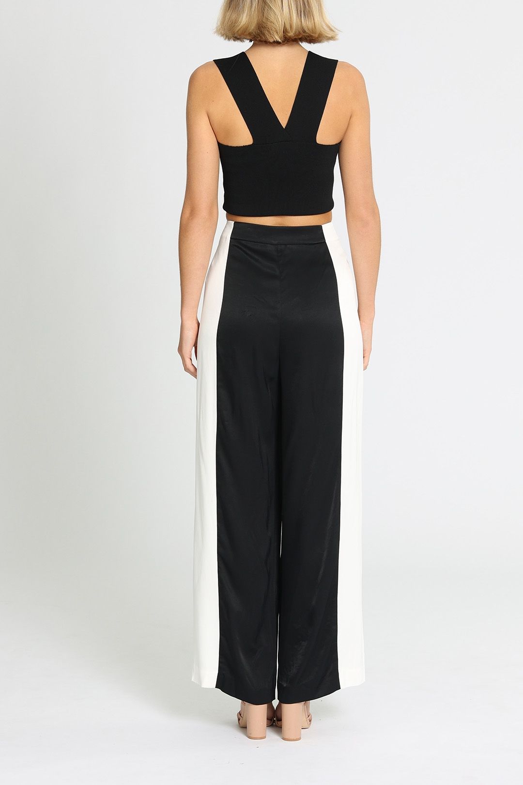 Hire Black and White Pants | Sass and bide | GlamCorner