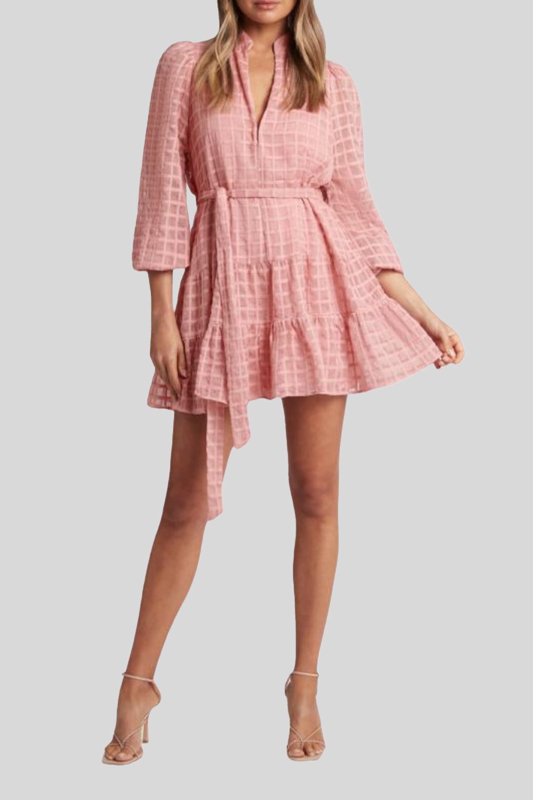 Buy Lou Lou Mini Dress in Pink | Sheike | GlamCorner