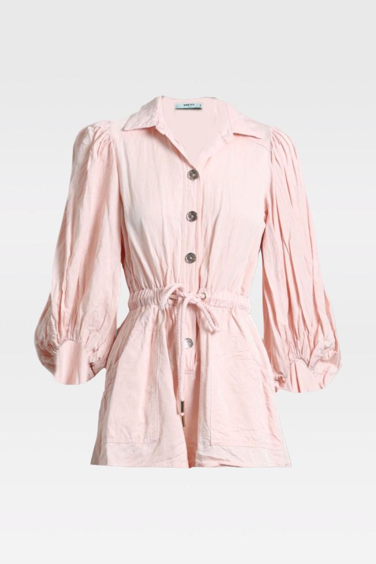 Buy Mini Mirage Playsuit in Pink | Sheike | GlamCorner