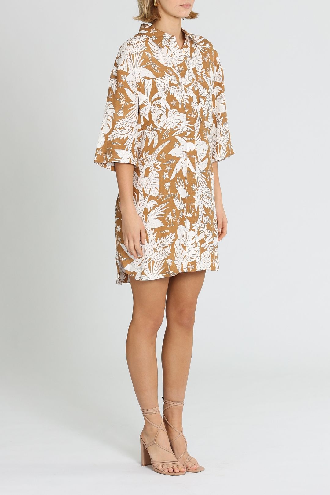 Hire Kiana Oversized Shirt Dress Shona Joy Glamcorner