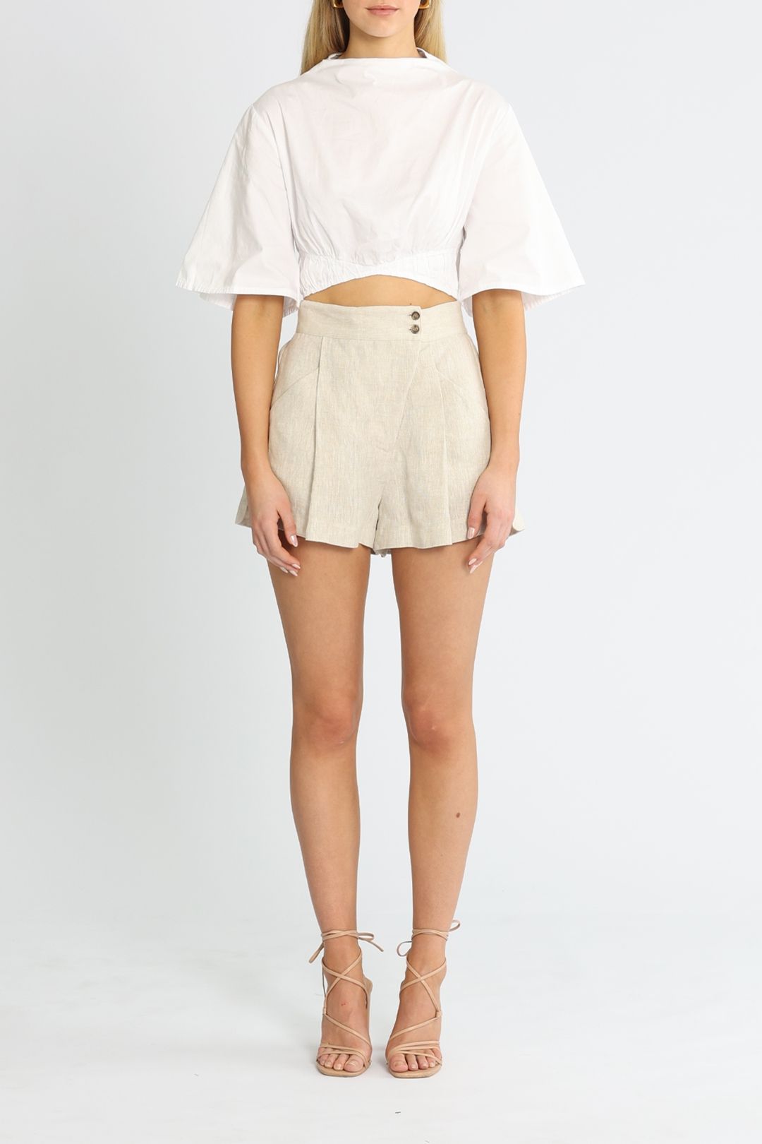 Hire Luna Asymmetric Short | Shona Joy | GlamCorner