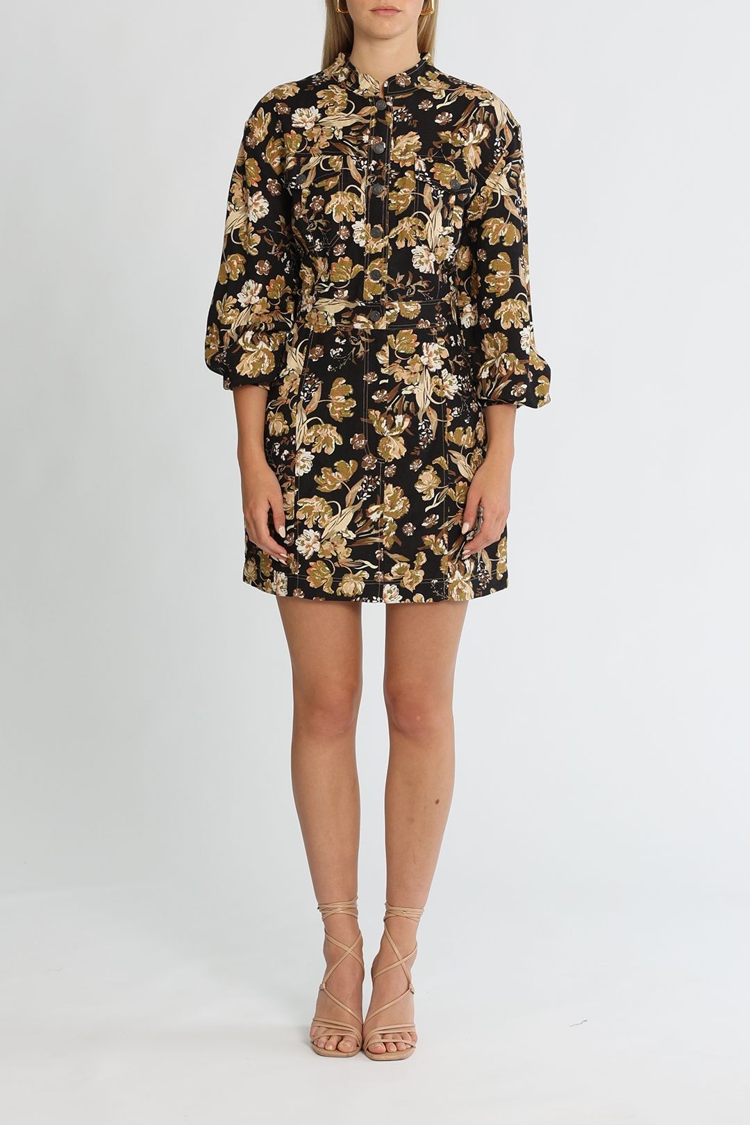 Hire Palermo Panelled Mini Dress in Multi | Shona Joy | GlamCorner