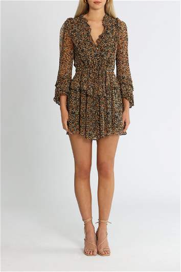 Helen Blazer Dress in Black Misha Collection for Hire | GlamCorner