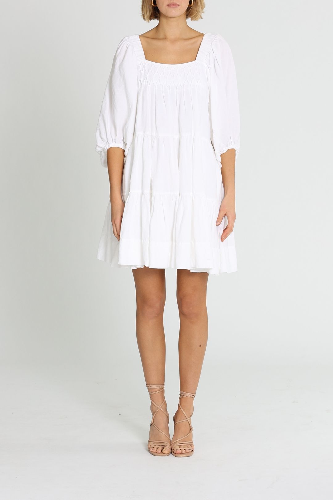 Hire Paulina Tiered Mini Dress | Shona Joy | GlamCorner
