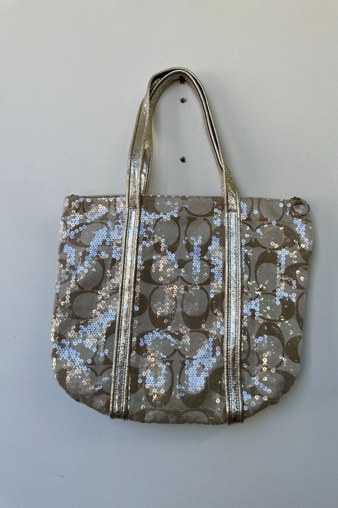 Buy Special Edition Poppy Signature Sequin Bag | Coach | GlamCorner