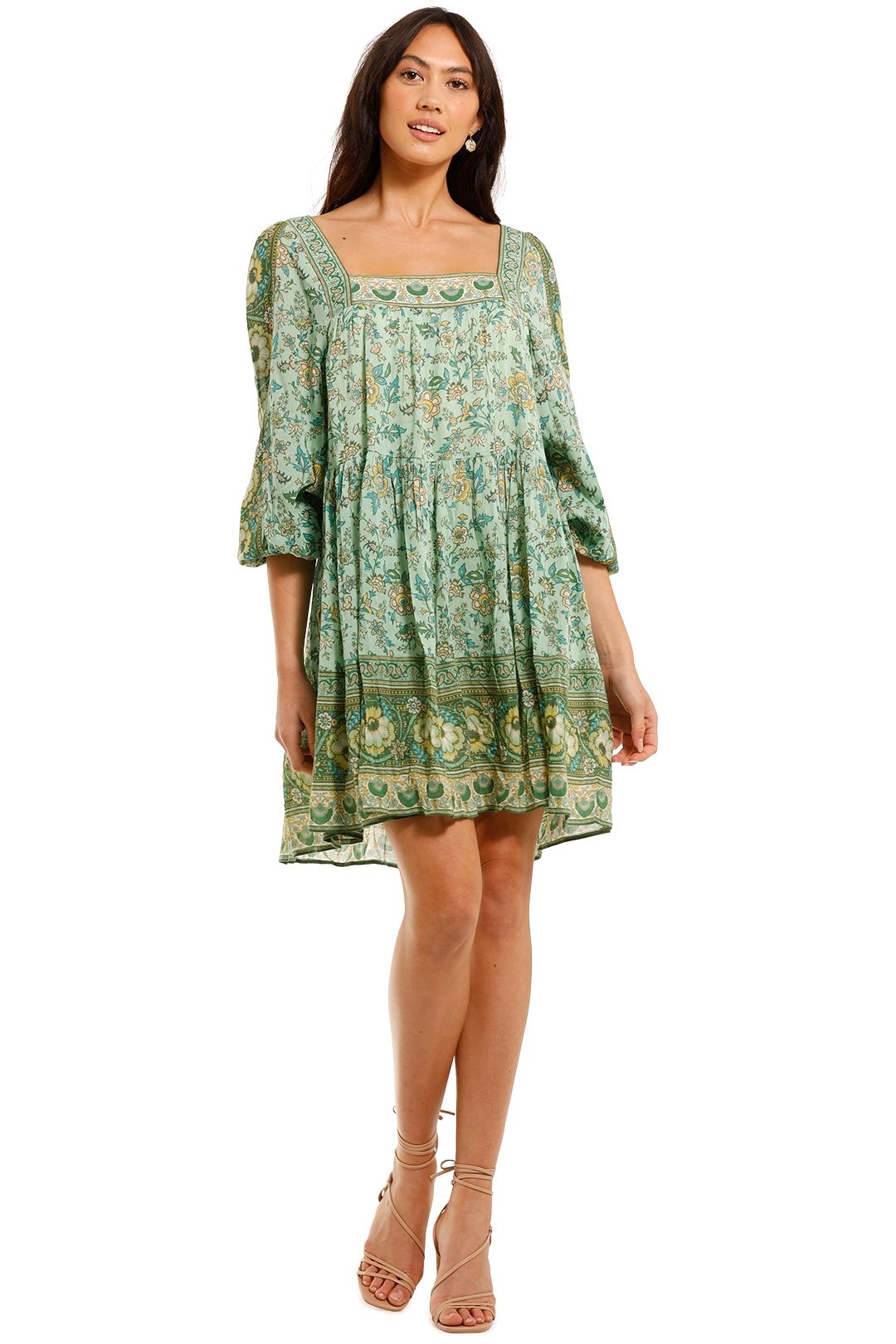 Hire Folk Song Tunic Sage | Spell | GlamCorner