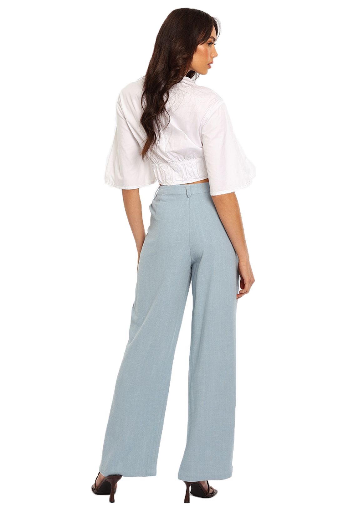 Hire Florence Wide Leg Pants Staple The Label Glamcorner