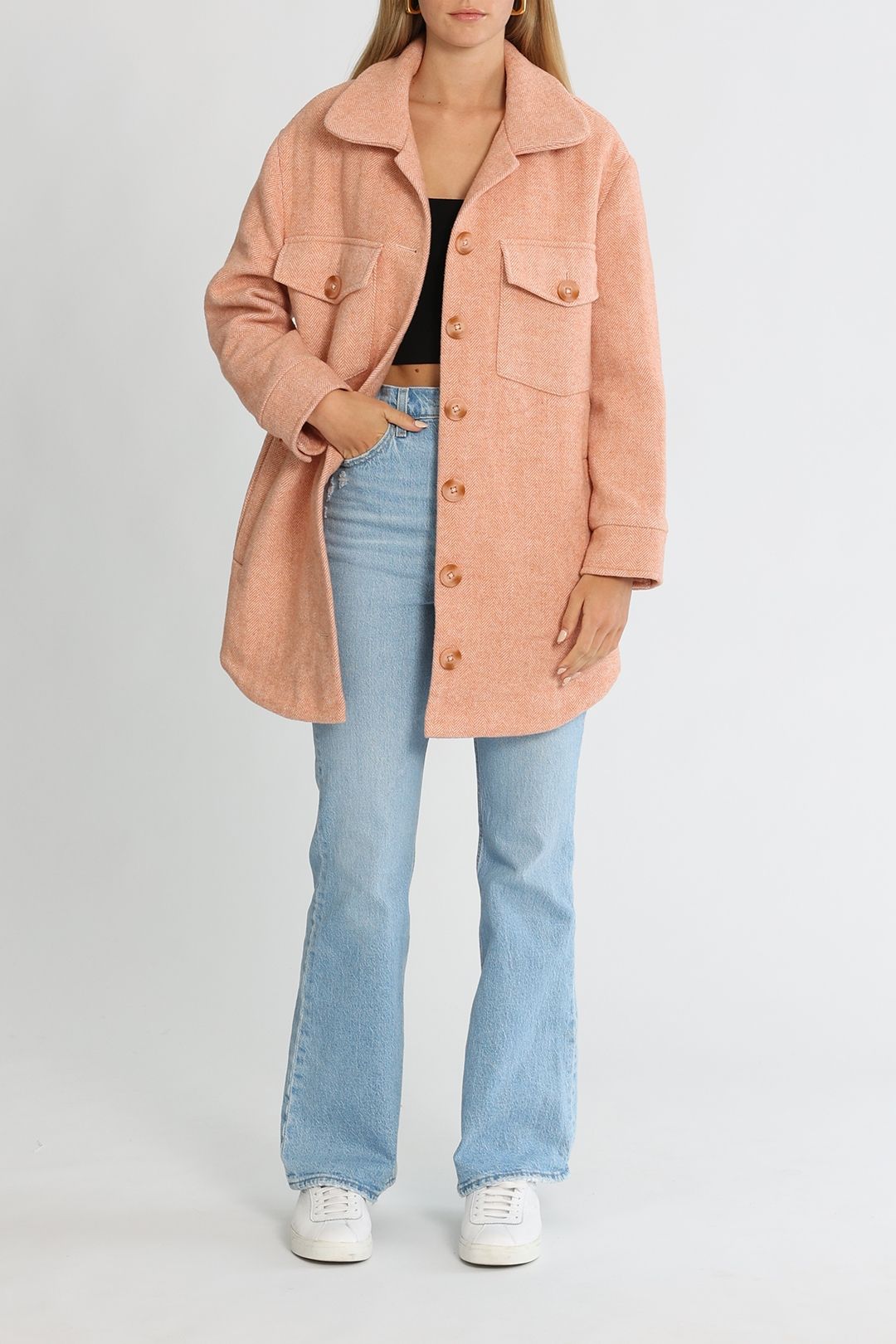 Hire Maude Shacket in Spice | Steele | GlamCorner