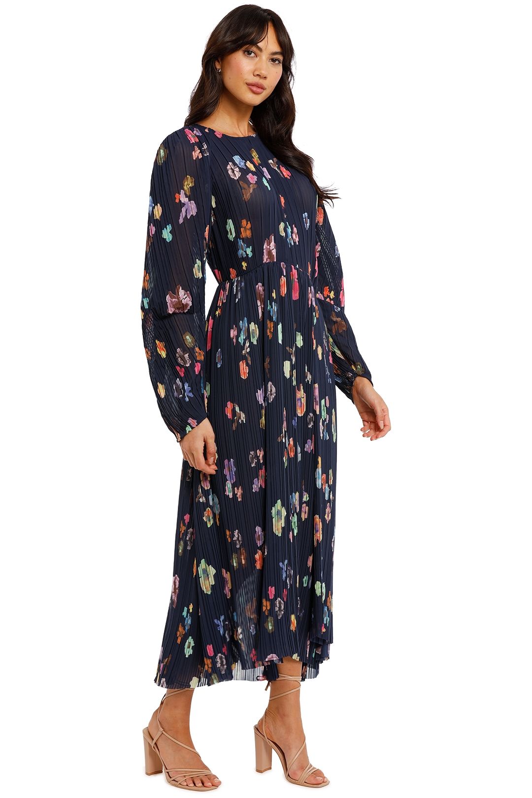 Hire Luella Dress in Flowers Live At Night | Stine Goya | GlamCorner