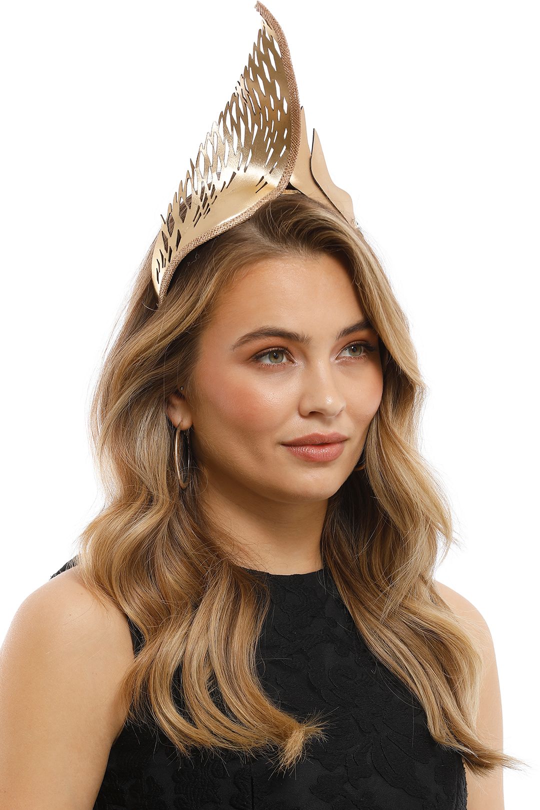 Aura Crown in Gold by Studio Aniss for Hire | GlamCorner