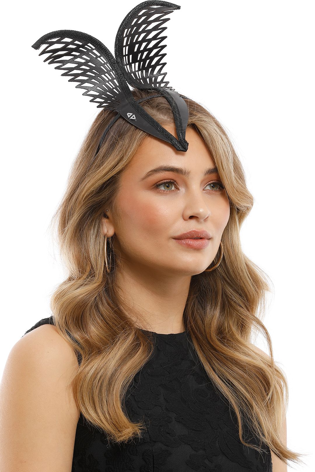 Hera Crown in Black by Studio Aniss for Hire | GlamCorner