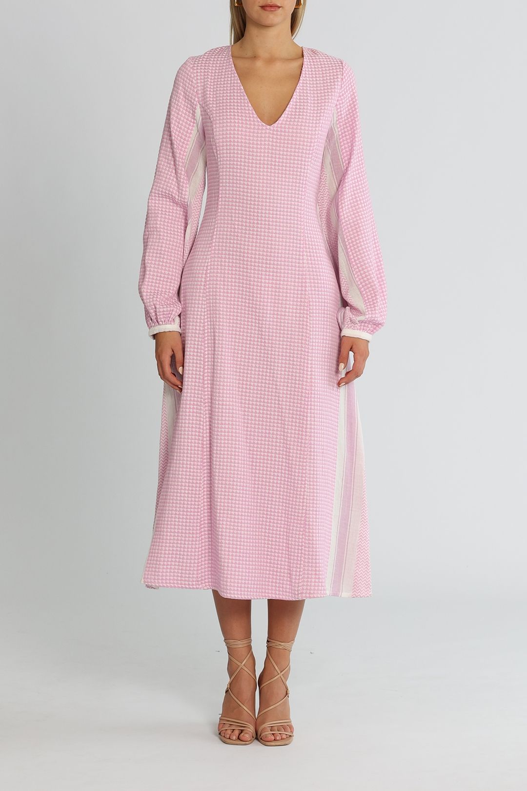 Hire Freya Long Dress in Smokey Grape | Summery Copenhagen | GlamCorner