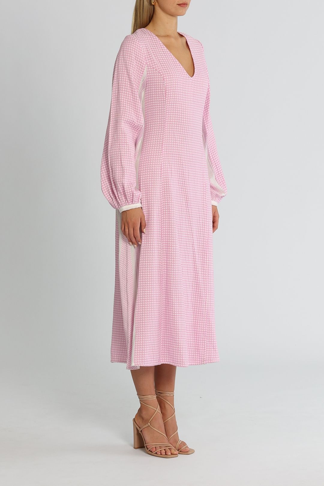 Hire Freya Long Dress in Smokey Grape | Summery Copenhagen | GlamCorner