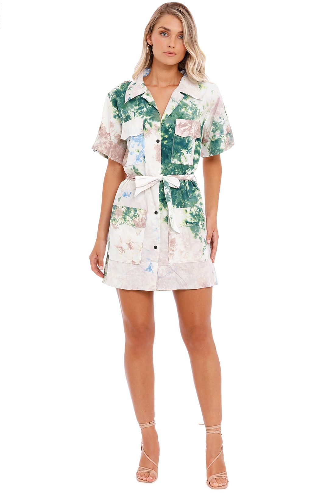 Hire Utilitarian Mini Dress | SWF | GlamCorner