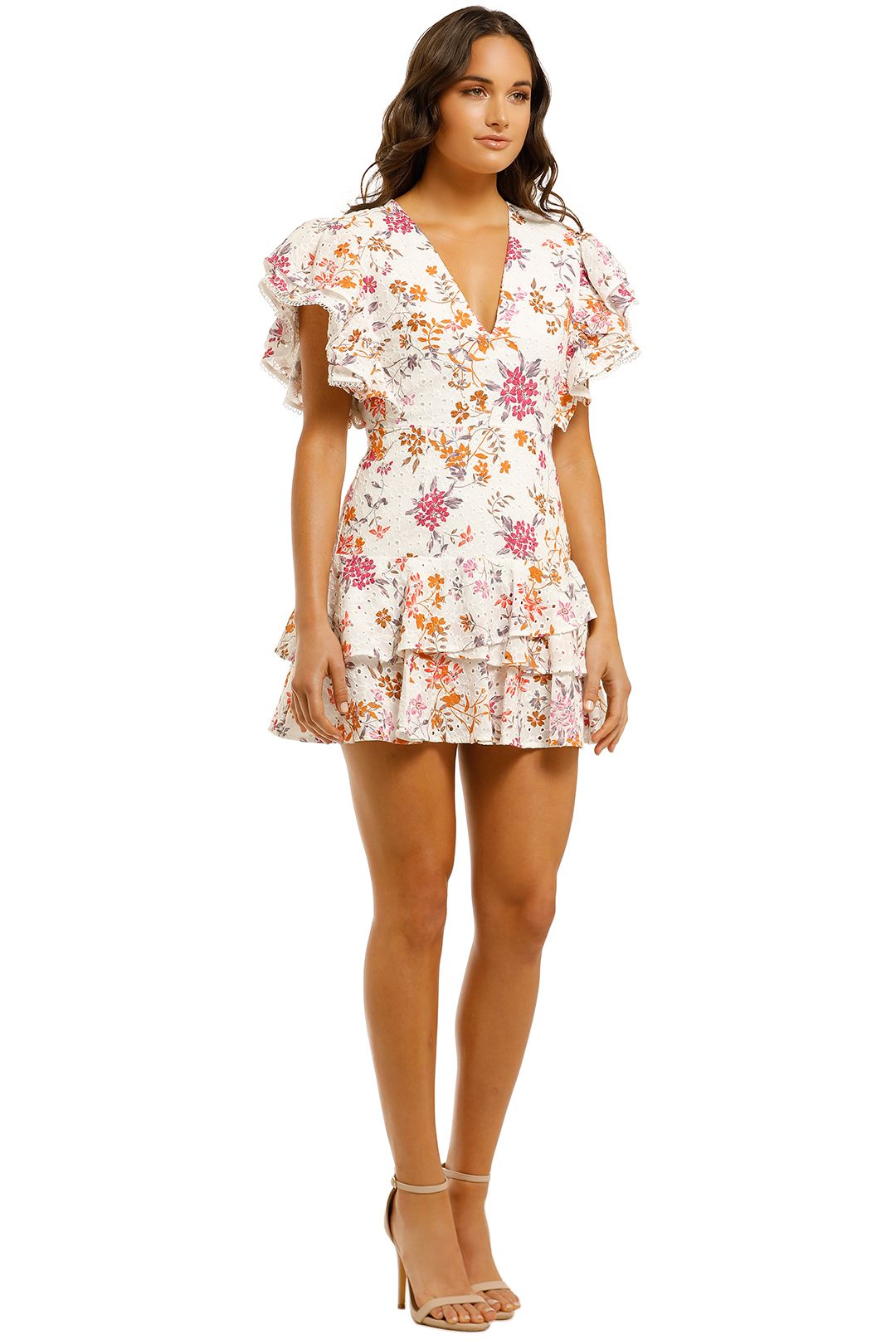 Jasmine Vines Mini Dress in Print by Talulah for Rent | GlamCorner