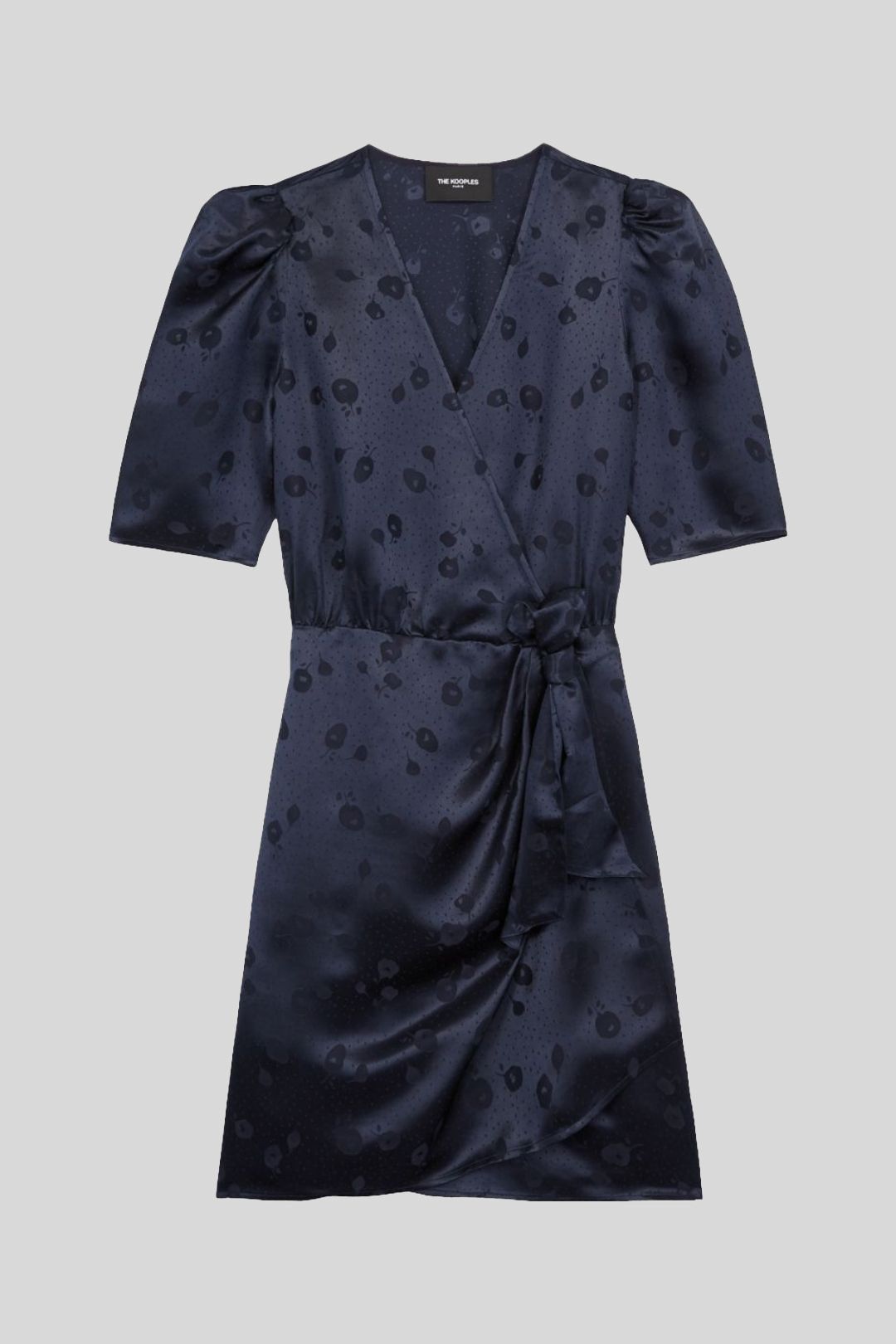 Buy Wrap Jacquard Dress | The Kooples | GlamCorner