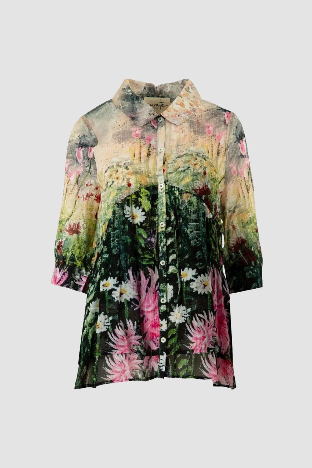 Buy The Shape Of New Devine Dreams Shirt in Floral Print | Curate By ...