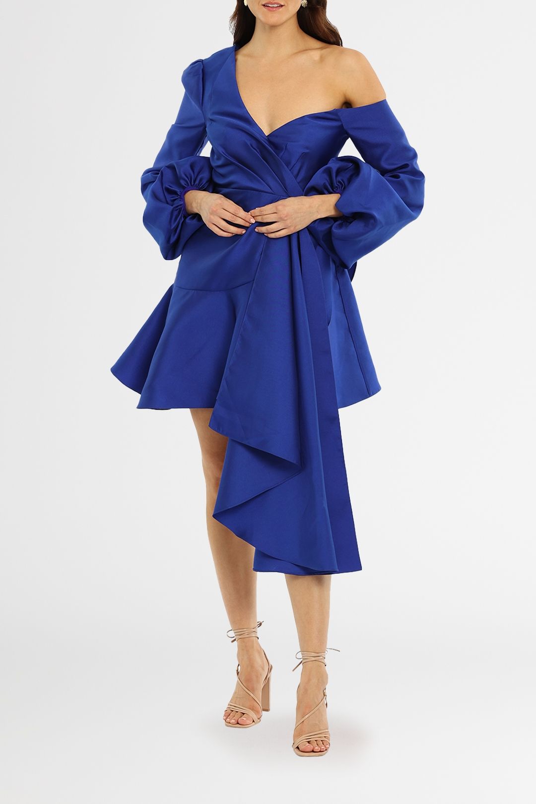 Hire Atmosphere Dress in Blue | Thurley | GlamCorner