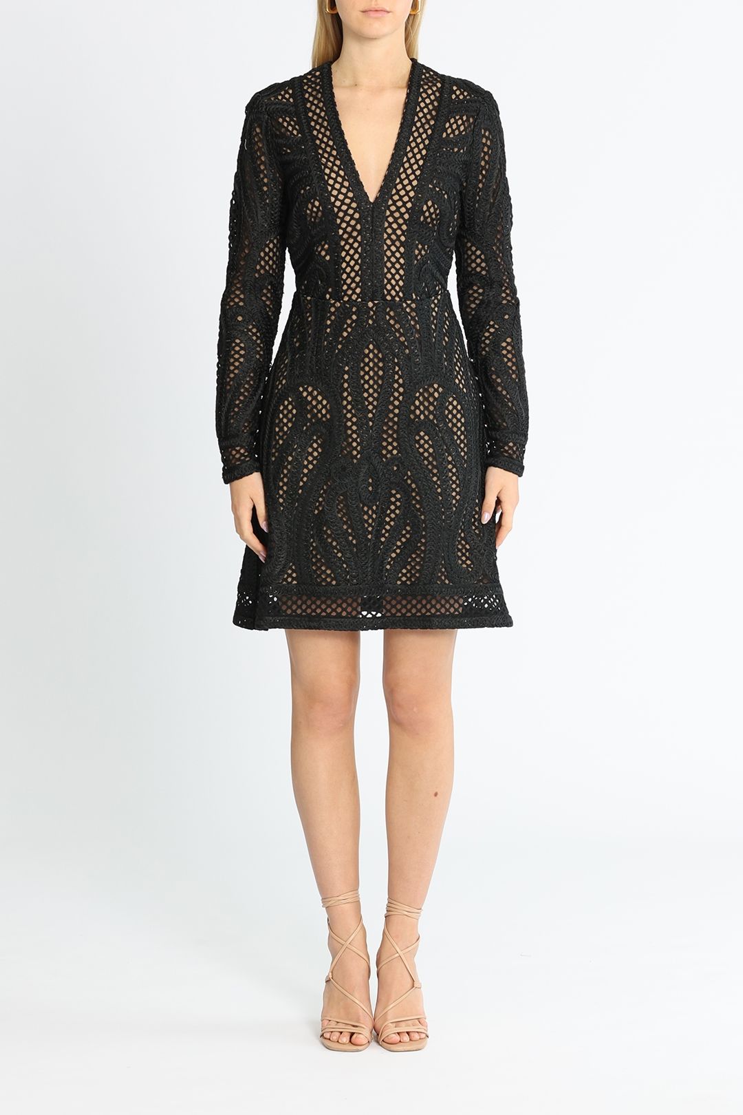 Rent Ravello Dress Black | Thurley | GlamCorner
