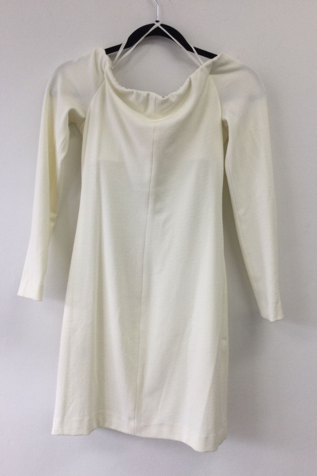 Buy Full Sleeve White Mini Dress | Tibi | GlamCorner