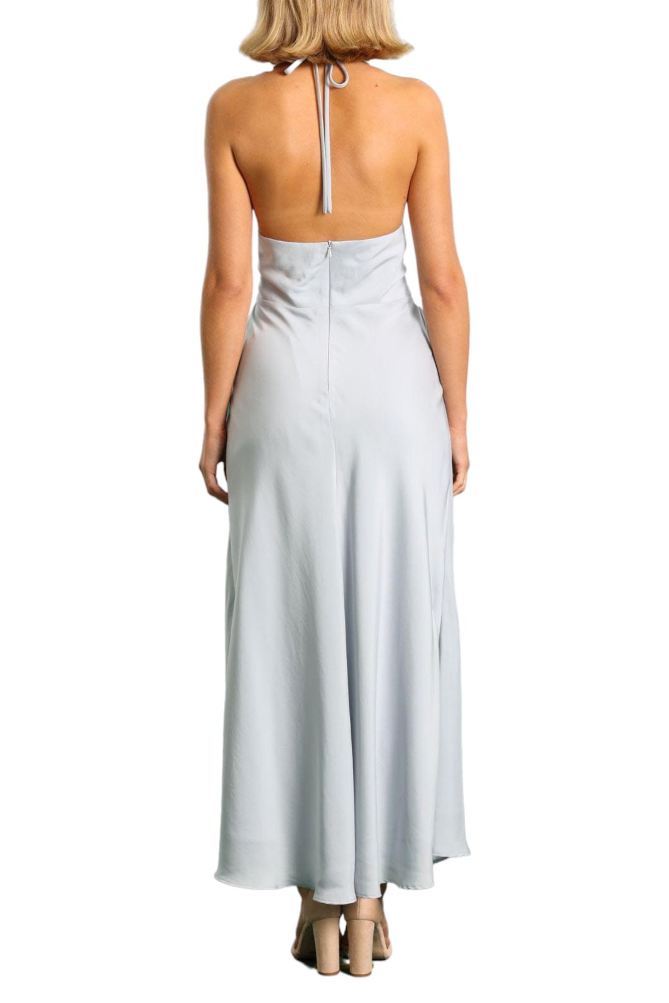 Hire Fluorescent Dress in Ice Blue | Viktoria & Woods | GlamCorner