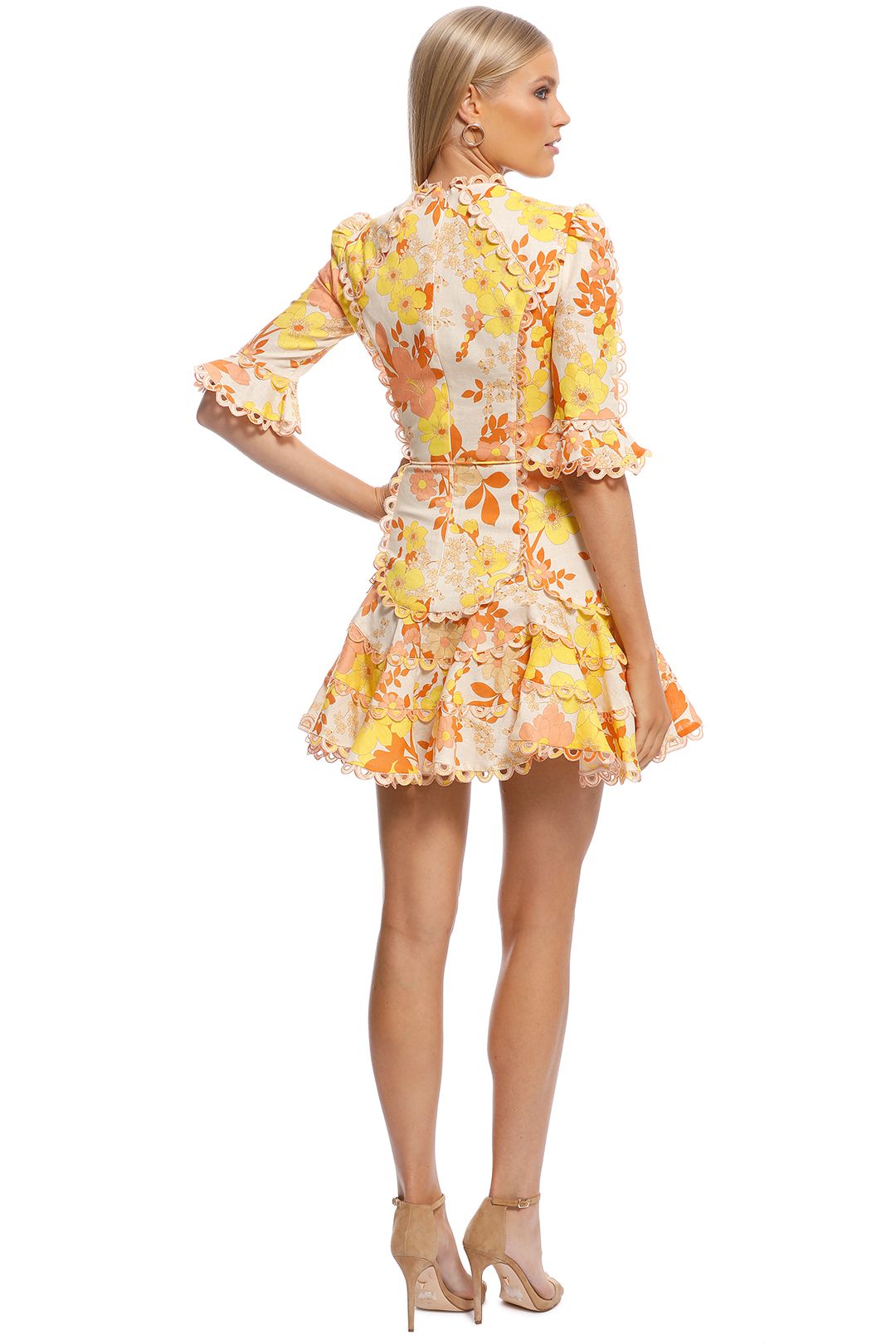 Primrose Flutter Dress by Zimmermann for Rent | GlamCorner
