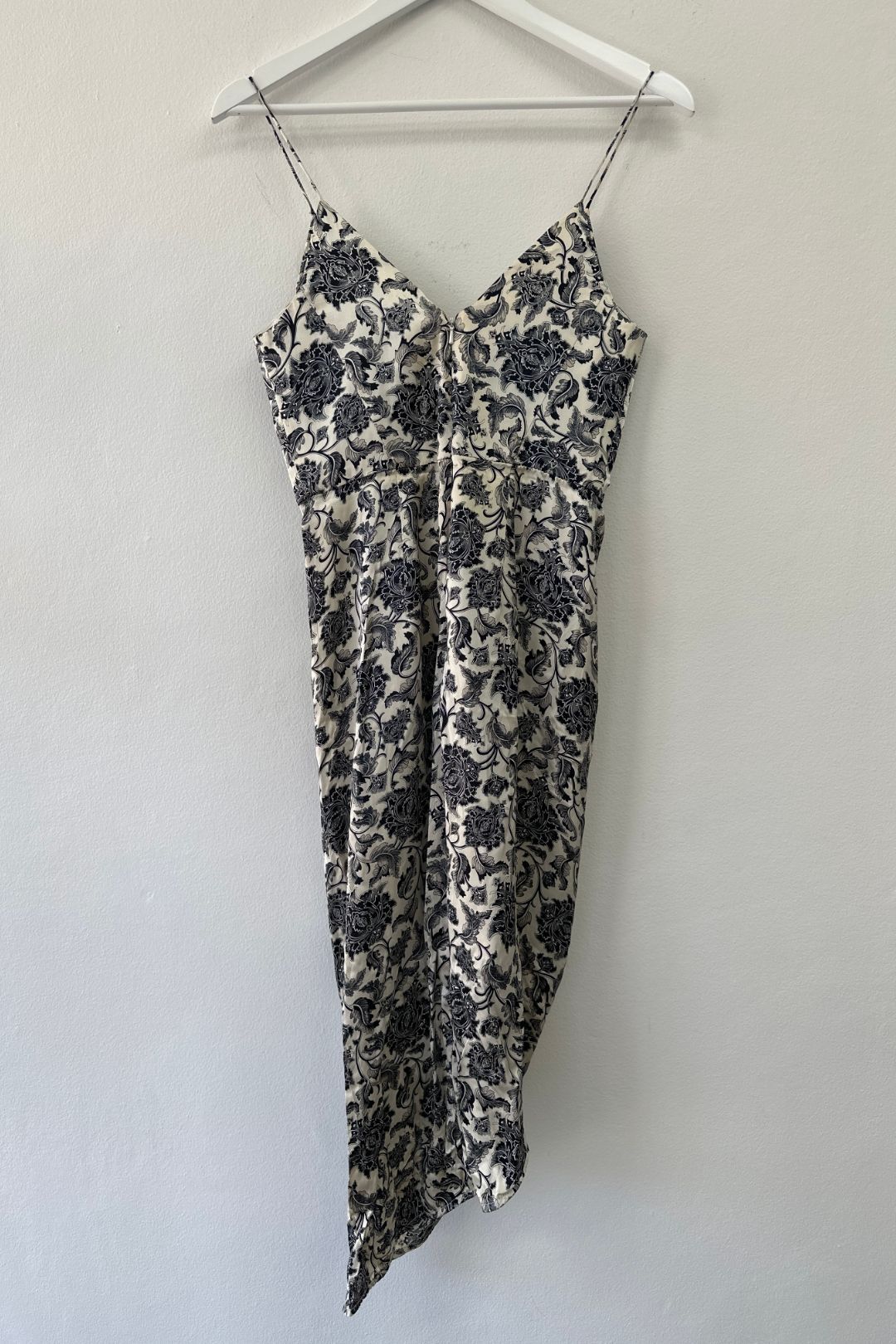Buy Silk Balconette Ottoman Floral Dress | Zimmermann | GlamCorner